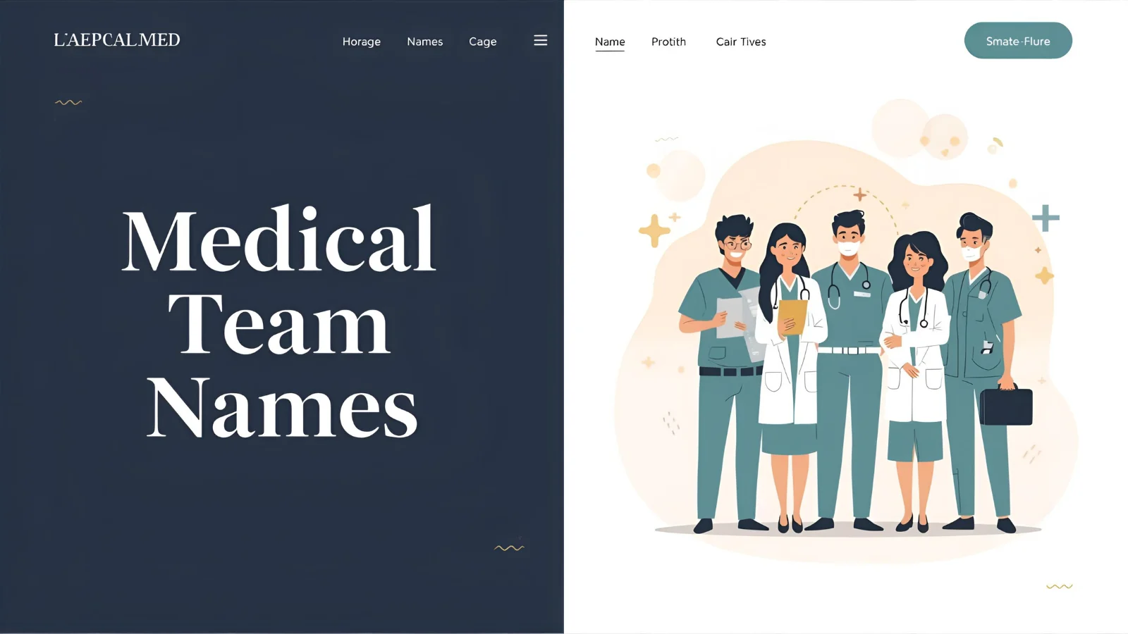 700+ Medical Team Names for (2025–2026)
