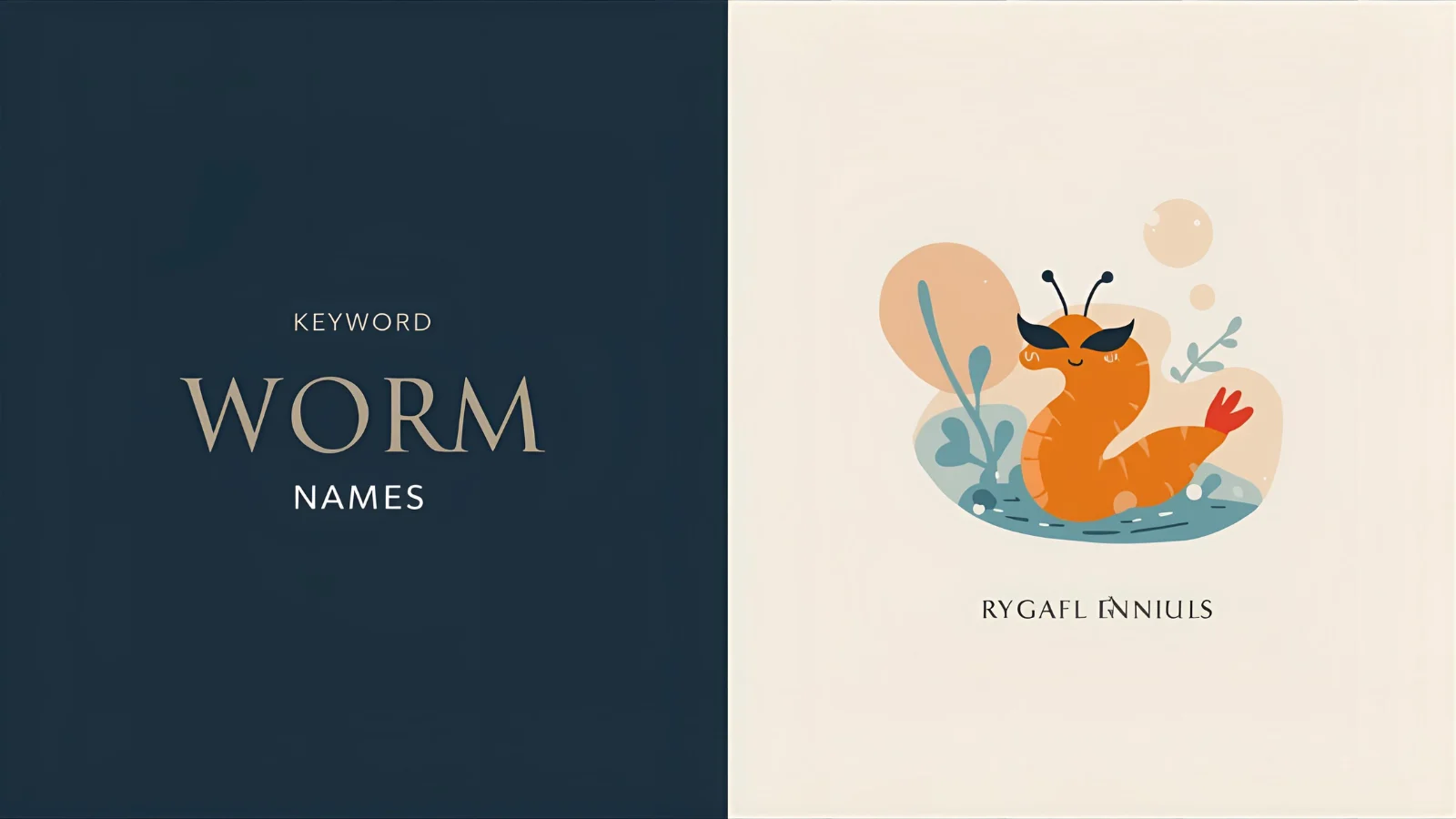 390+ Worm Names (for 2025–2026)