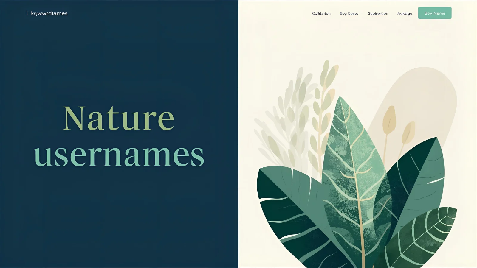 550+ Nature Usernames (2025–2026)